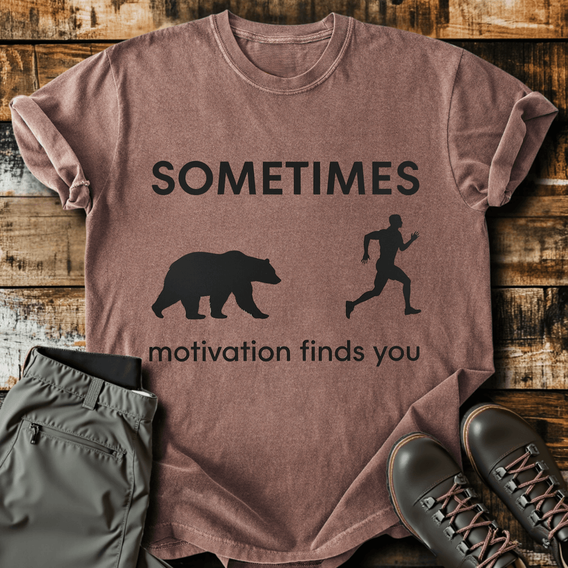 Motivation T-shirt – Sloth Hiking Club